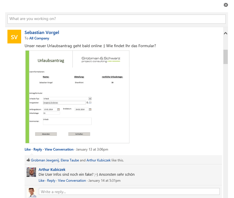 SharePoint 2013: Newsfeed vs. Yammer SharePoint 2013: Newsfeed vs. Yammer